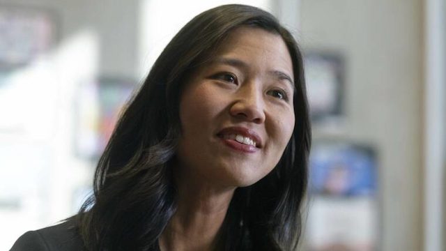 Mayor Wu celebrates the groundbreaking of Boston’s first LGBTQ+ ...